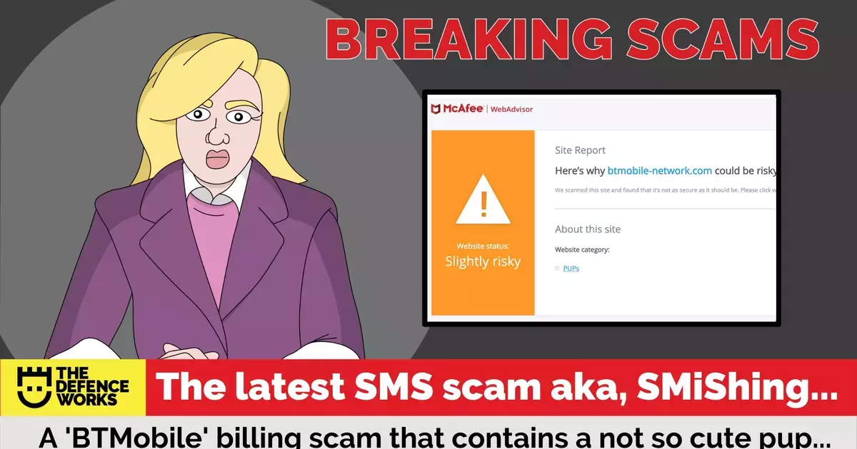 BT Text Message Scam Targeting Customers | Proofpoint UK