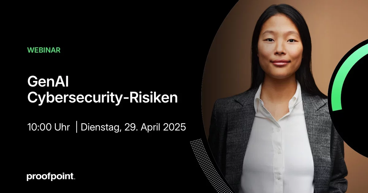 GenAI Cybersecurity-Risiken | Proofpoint DE